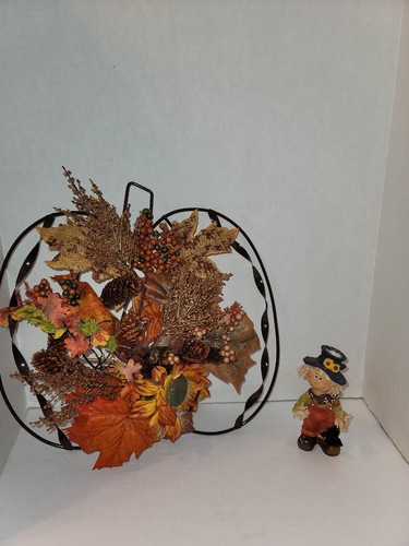 Full metal pumpkin and scarecrow bubblehead | eBay
