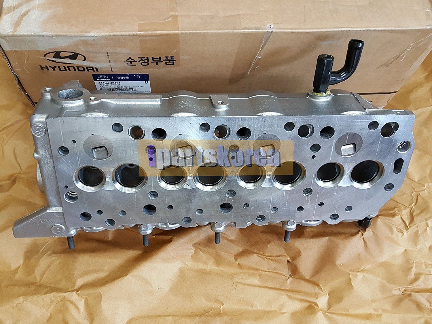 KOREA GENUINE Cylinder Head 2210042421 22100 42421 for H1 H100 STAREX ...