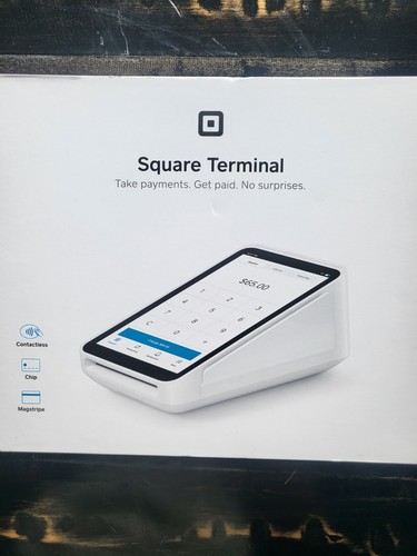 WIRELESS SQUARE TERMINAL for CONTACTLESS CREDIT CARD PAYMENTS - No ...