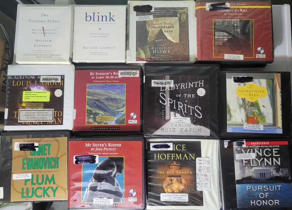 Audiobooks updated 1/22/26 audiobook audio books on CD pick choose ...