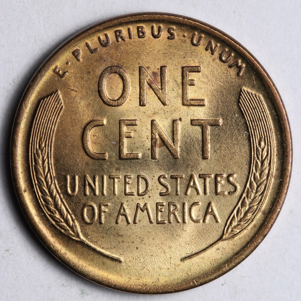 1925 Lincoln Wheat Cent Penny BU *UNCIRCULATED* MS RED E121 QYFM | eBay
