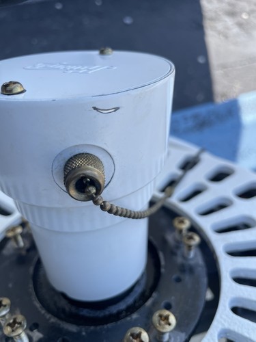 Hunter Original Ceiling Fan White,model#23856-050 Year 2001. 5 Blades ...