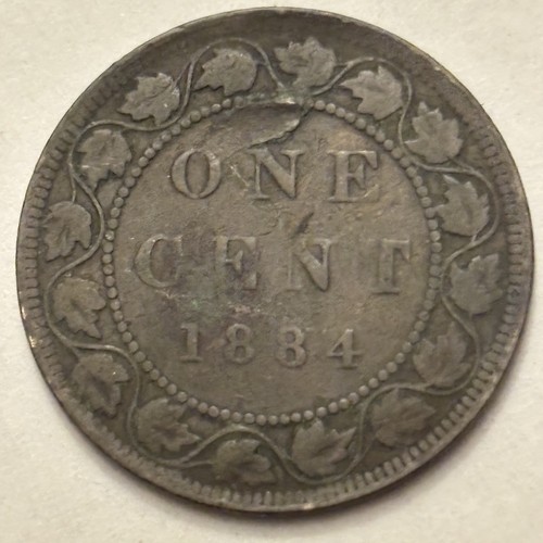 1884 Canada Large Cent - Victoria - One Penny Coin -Combined Shipping ...