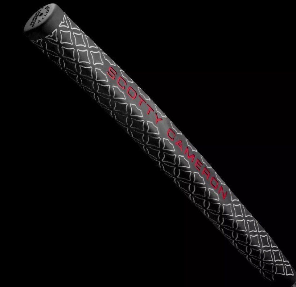 NEW Scotty Cameron Textured Pistolero Golf Putter Grip Black/Red ...