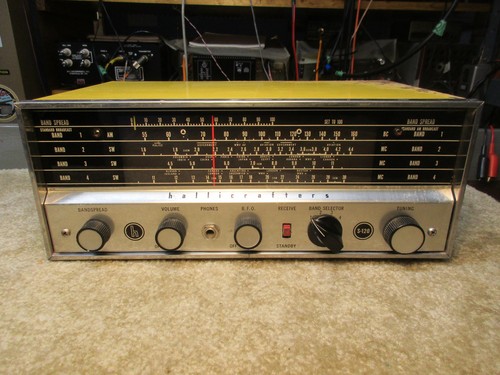 Hallicrafters S-120 Shortwave AM Receiver Conelrad Tube Radio 1960s ...