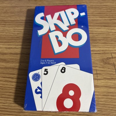 Vintage NEW & SEALED in plastic Skip-Bo Card Game International Games ...