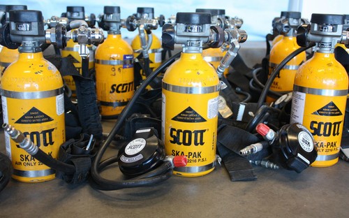 Scott SKA-PAK 5min Emergency Escape Bottle SABA Remote Mobile Air SCBA ...