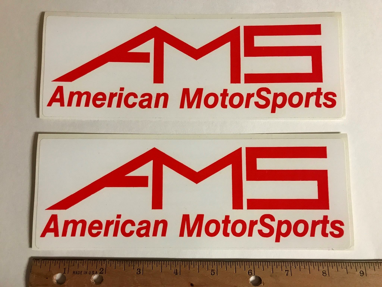 AMS American MotorSports Drag Racing Muscle Car Contingency Decal ...