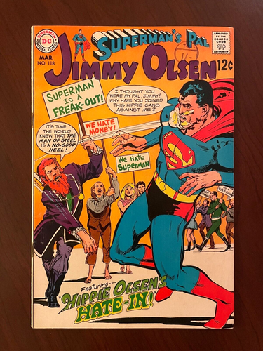 Superman's Pal Jimmy Olsen #118 (DC Comics 1969) Silver Age Neal Adams ...
