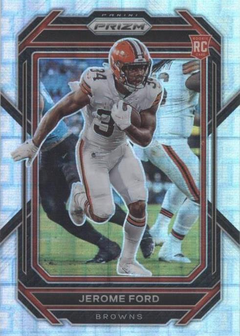 2022 Panini Prizm - Rookies Jerome Ford #346 Pandora Prizm /400 (RC ...