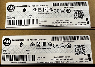 New Factory Sealed Allen Bradley 5069-FPD Compact I/O Field Potential ...