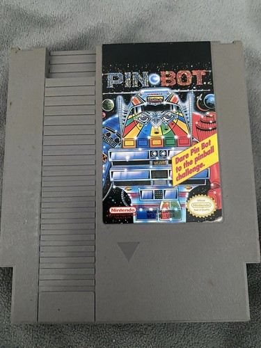 Pinbot (Nintendo Entertainment System, 1990) NES Authentic Pinball Game ...