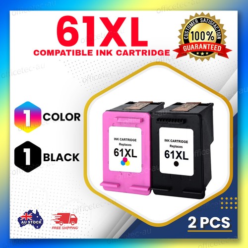 2 x Ink Cartridge for HP 61XL Officejet 2620 4630 Deskjet 1510 2510 ...