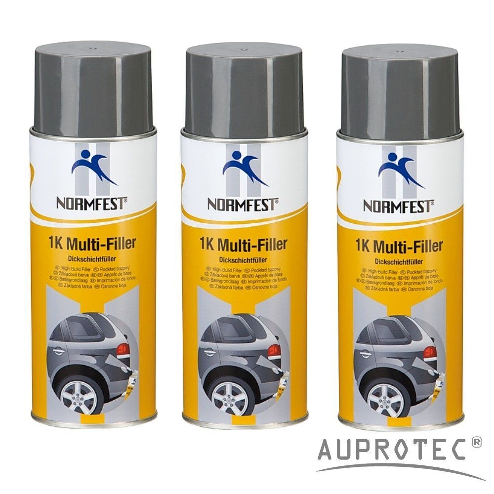 Dickschichtfüller Multi Filler Lack Füller Grundierung Primer 3x 400ml ...