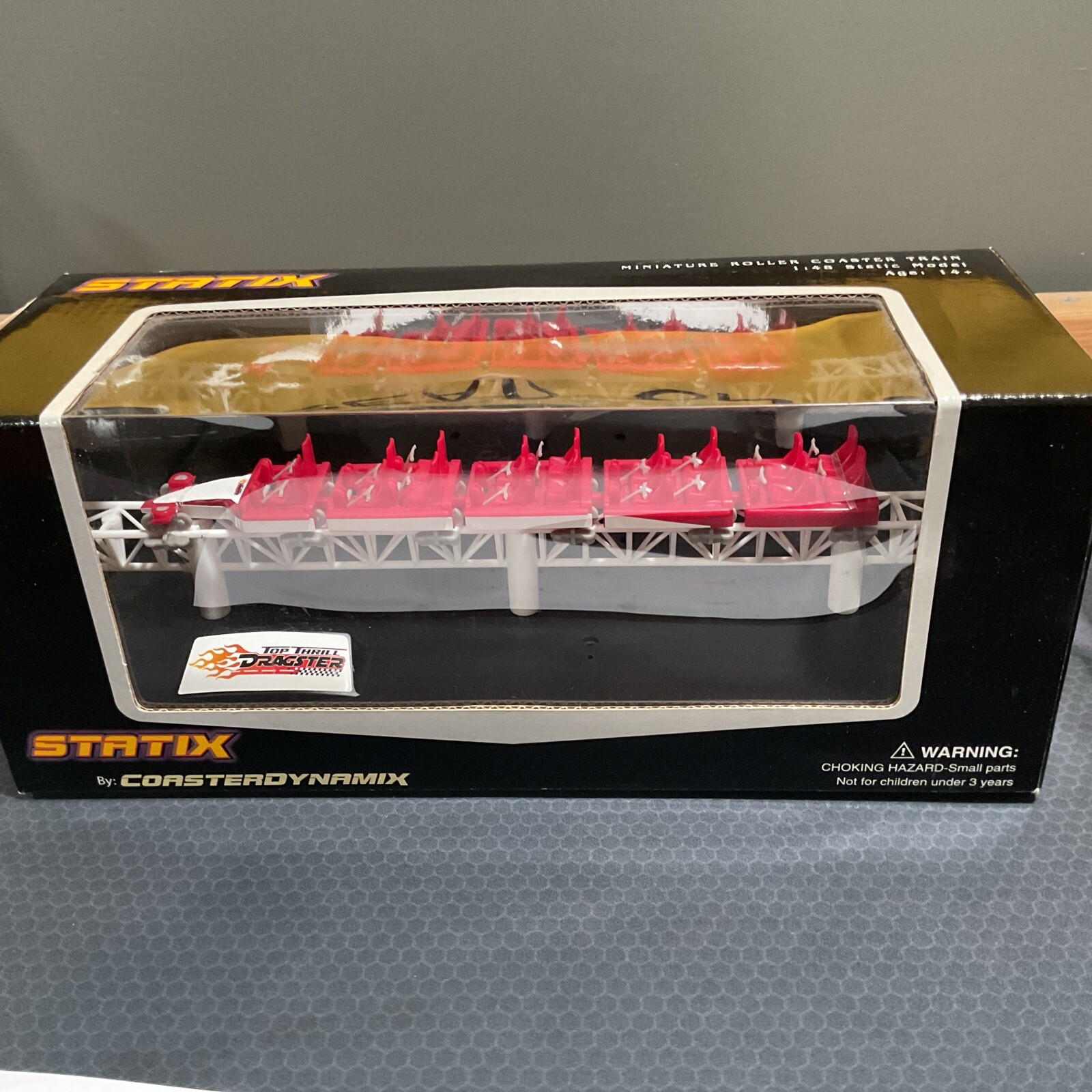 Statix by CoasterDynamix Top Thrill Dragster Cedar Point 1:48 Static ...