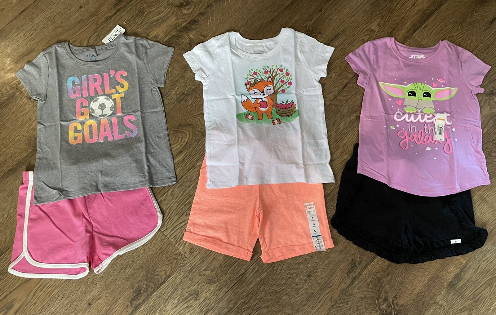 NWT~Girls size 5/5T/5-6 Clothes Lot of 16 Pcs.~Spring/Summer~Disney ...