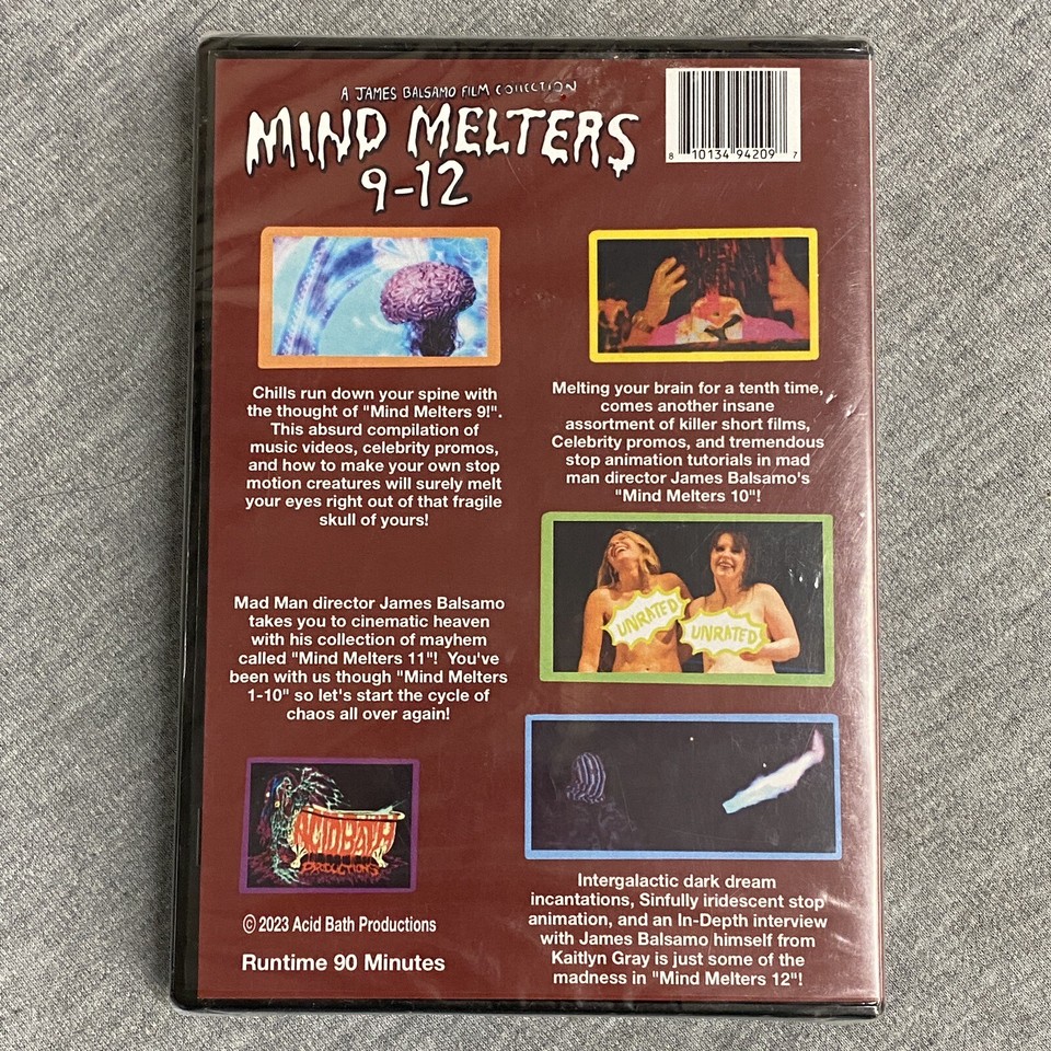 Mega Melty: Mind Melters 9-12 (DVD,2023) James Balsamo 810134942097| eBay