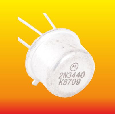 2N3440 LOT OF 1 MOTOROLA SILICON NPN TRANSISTORS 1 W 1 A ~2N3439 TA2458 ...