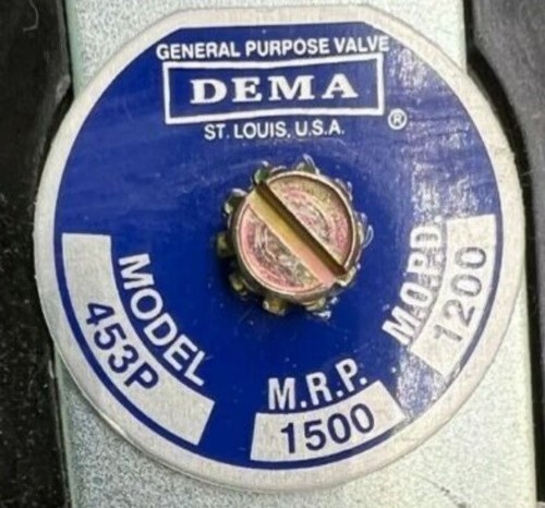 Dema 41-9-2 solenoid Valve Coil 120V 50-60CY 15W(part 1) | eBay