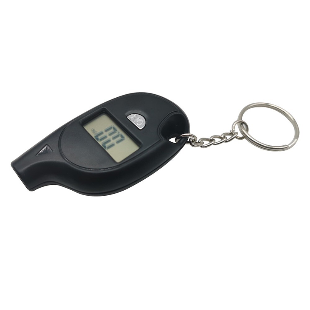 Safety Keychain Mini LCD Display Monitor Tool Car Tire Wheel Air ...