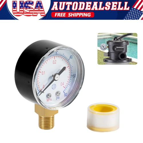Replacement for Select Hayward Sand & D.E. Filter Boxed Pressure Gauge ...