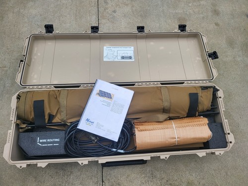 Nishati Portable Expedition Solar Array 420 Watt Military Surplus Free ...