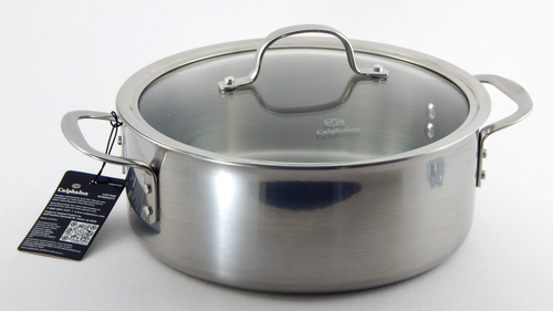 Calphalon Pot 10" 5Q Stainless Steel with Lid 8785 | eBay