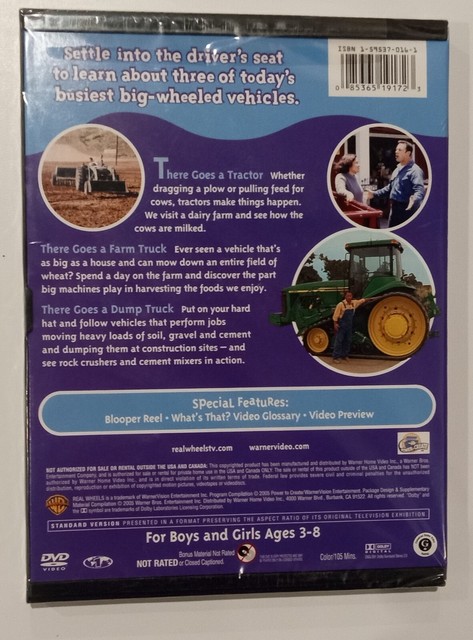 Real Wheels: Tractor Adventures (DVD, 2005) for sale online | eBay