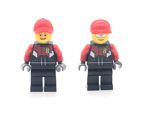 Lego Minifigures Racing Lot Race Bike Driver 1,2 | eBay