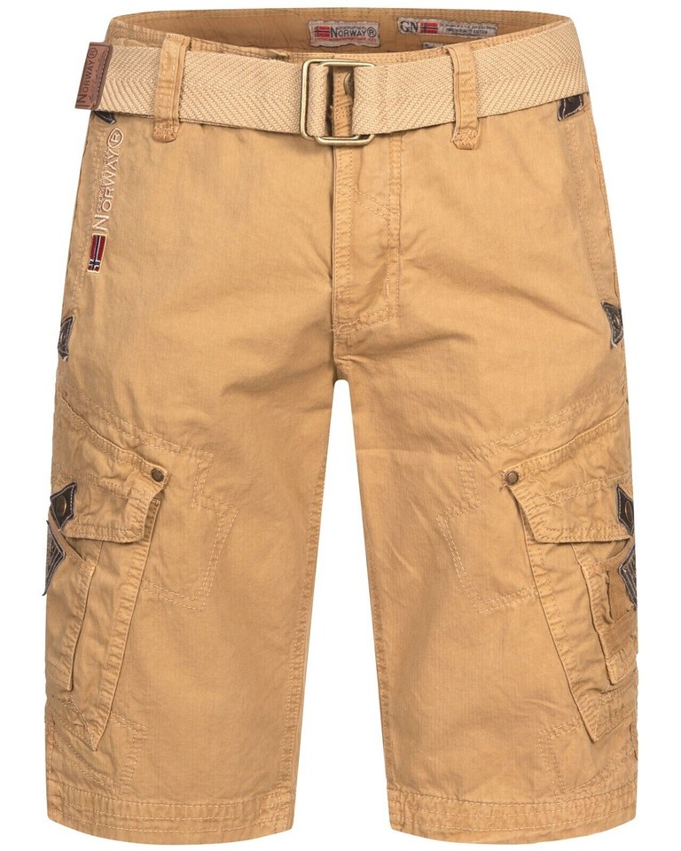 Geographical Norway Herren Cargo Shorts kurze Hose Short Bermuda ...