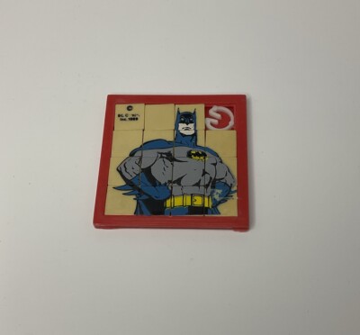 Vintage 1989 Batman Plastic Tile Slide Puzzle | eBay