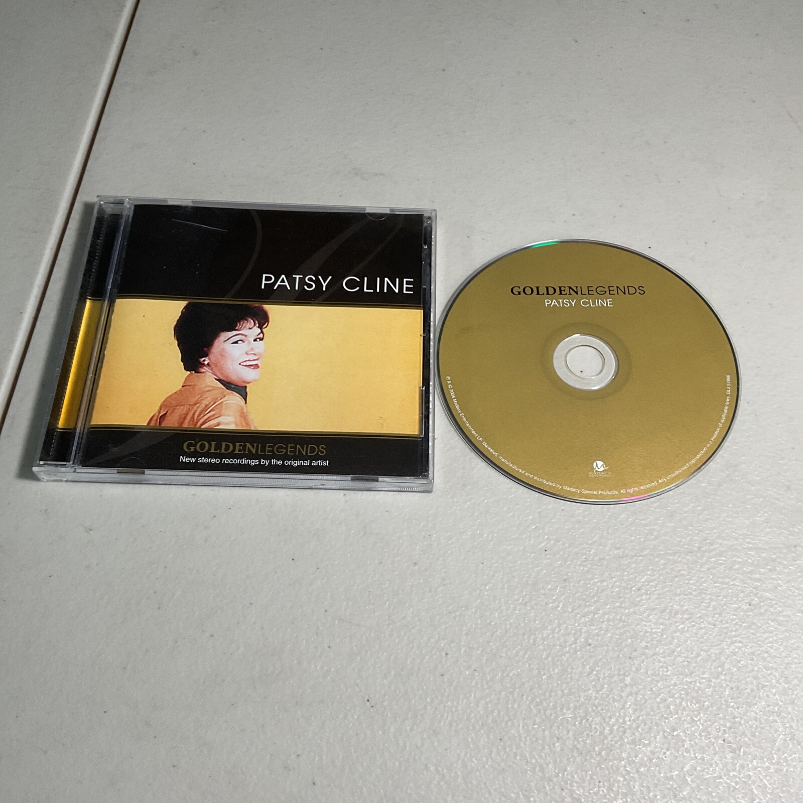 Golden Legends by Patsy Cline (CD, Feb-2006, Madacy Distribution) BX7 ...