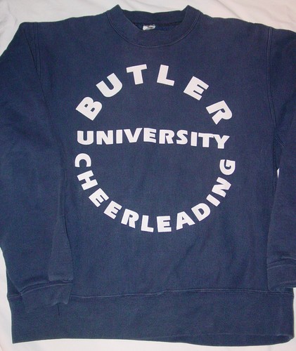 RARE VINTAGE 90's BUTLER UNIVERSITY BULLDOGS REVERSE WEAVE STYLE ...