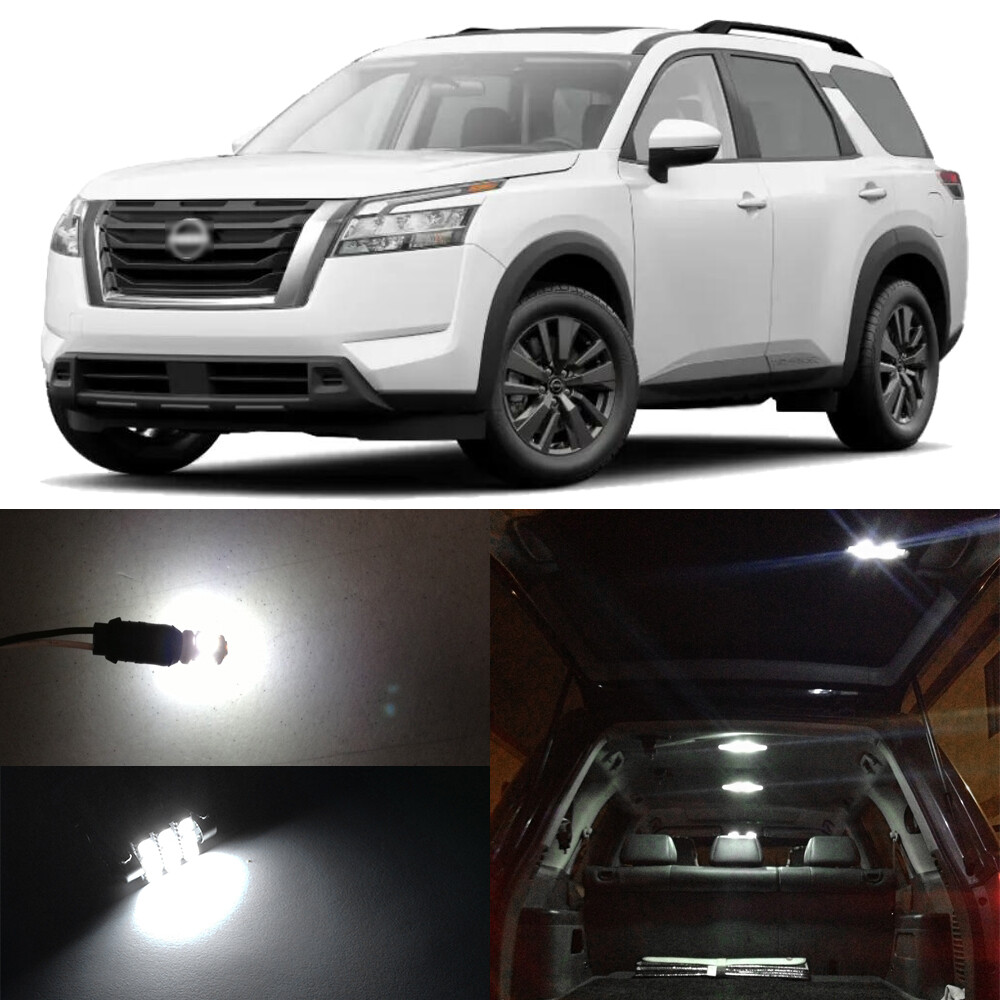 10x White LED Interior Map Dome Trunk Light Bulb for 2022 2023 Nissan ...
