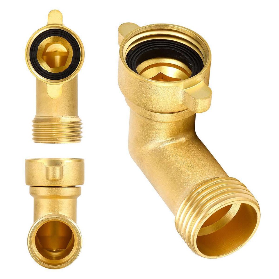 1/2/4pcs Elbow Water Hose Adapter 90 Degree Garden Hose Elbow Connector ...