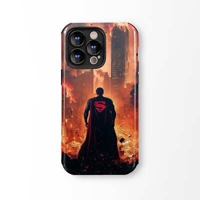 Superman iPhone Case Superhero Bumper Shockproof Phone Case For Apple ...