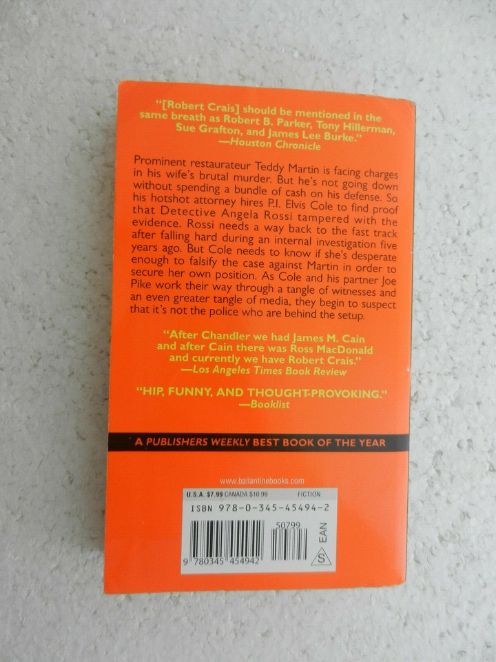 Sunset Express An Elvis Cole Novel by Robert Crais (2005 Mass Market ...