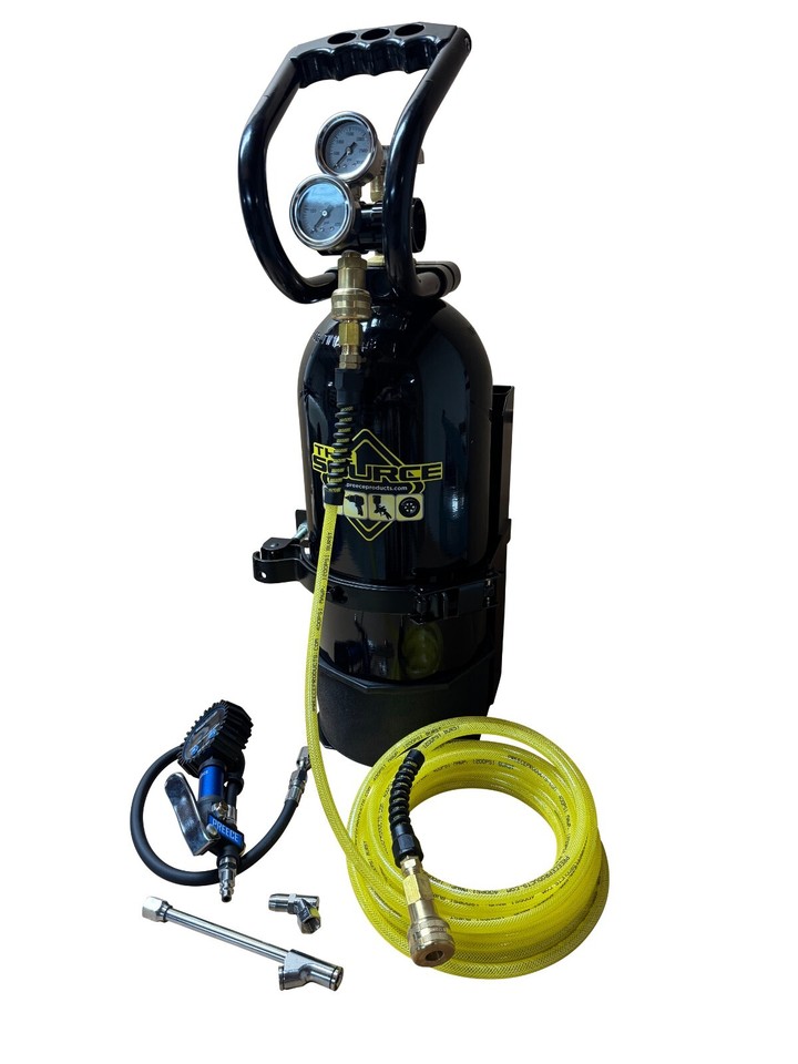 The Source Nitrogen Cylinder 250PSI Tire Charging System by Preece ...