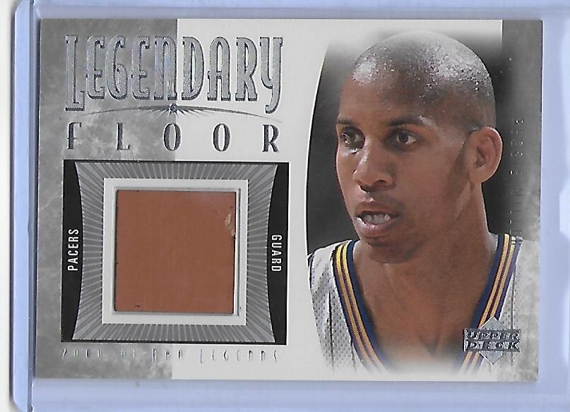 2000-01 Upper Deck Legends REGGIE MILLER Legendary Floor HOF Indiana ...