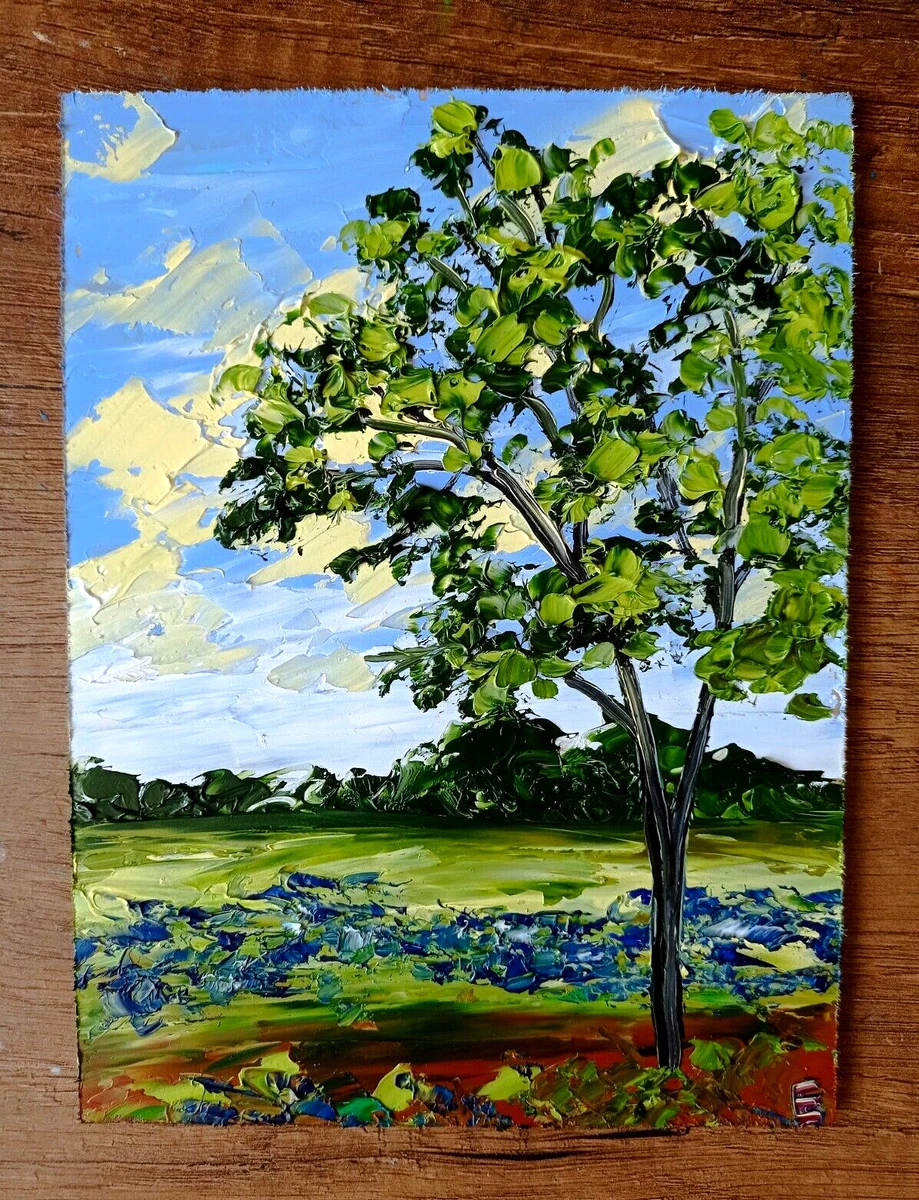 Paintings Of Trees And Flowers