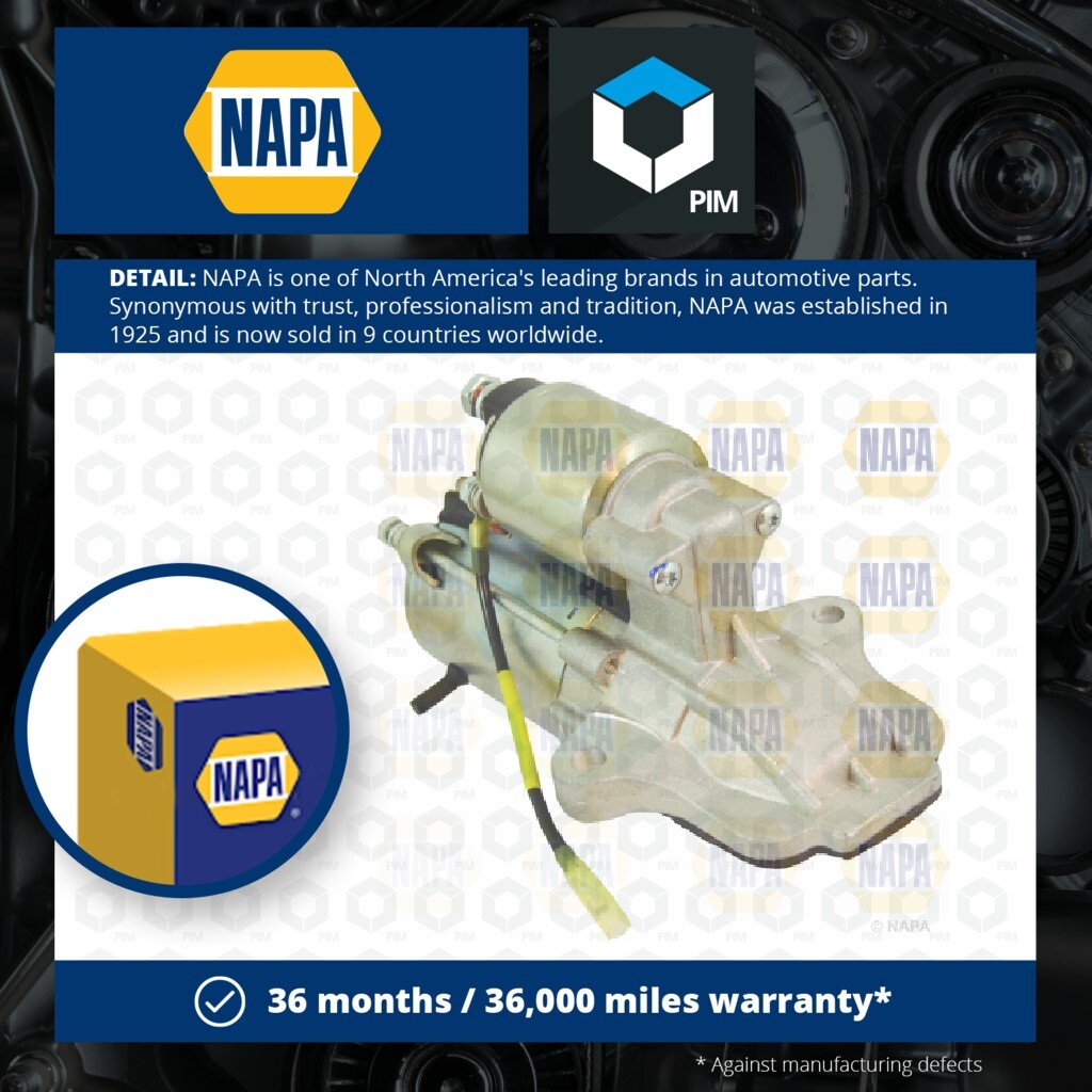 Starter Motor fits VOLVO S80 Mk2 1.6 2.0 08 to 16 NAPA 30667299 ...