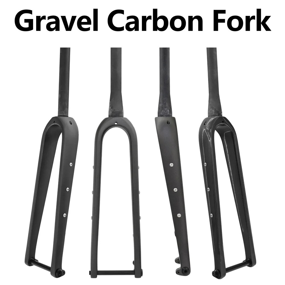 Pit Bike Forks 1" Straight Steerer Full Carbon Road Bike Fork - 700C ...