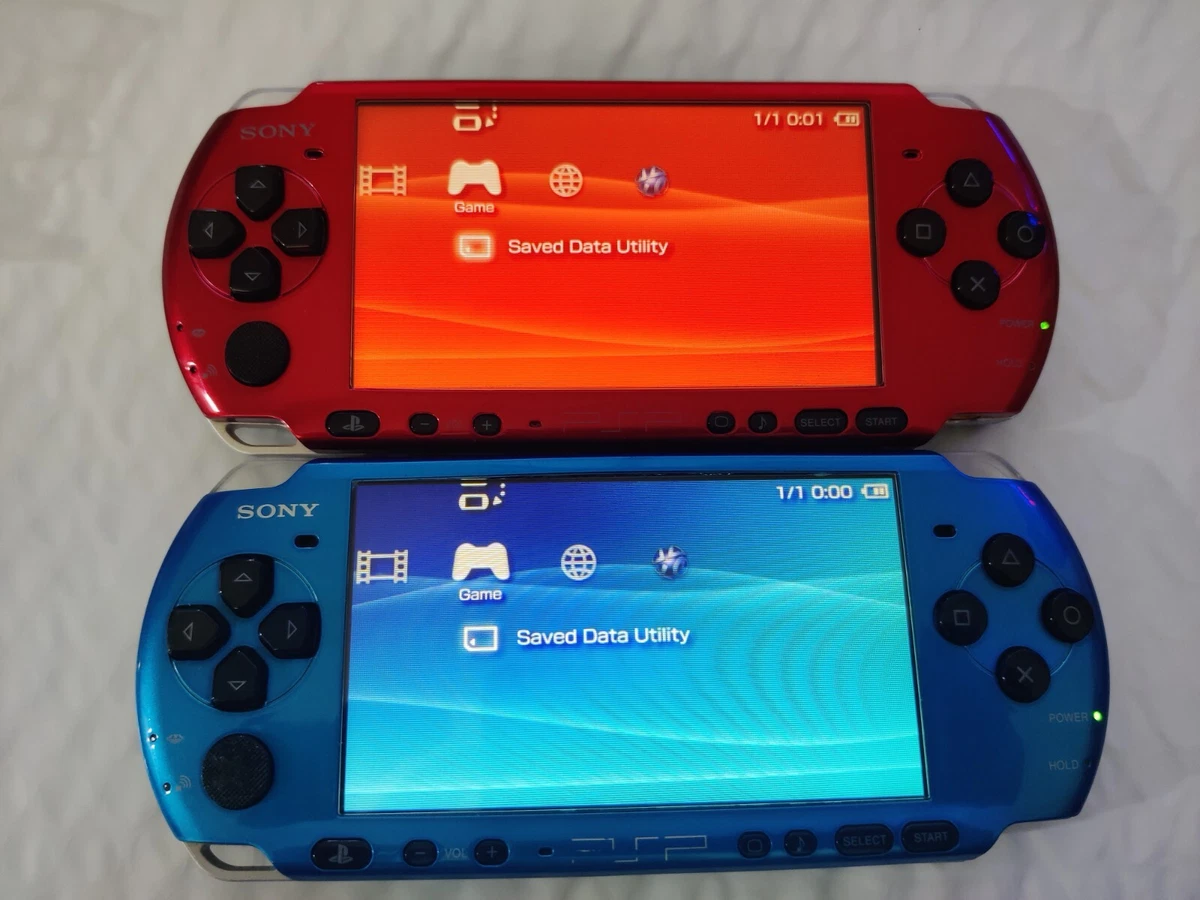 Red Psp 3000