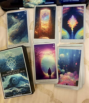 Water Witch Seafoam oracle Deck Oracle Cards | eBay