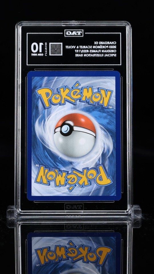 Charizard EX SIR Obsidian Flames 223/197 TAG 10 | eBay