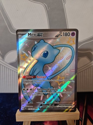 Mew ex 216/091 Sv: Paldean Fates Holo | eBay