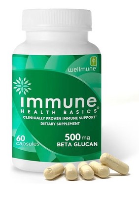 Immune Health Basics Clinically Proven Immune Support Wellmune 500mg 60 ...