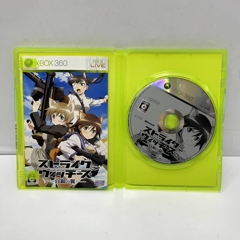 Strike Witches Shirogane no Tsubasa Xbox360 Japan NTSC J Shooter Game ...