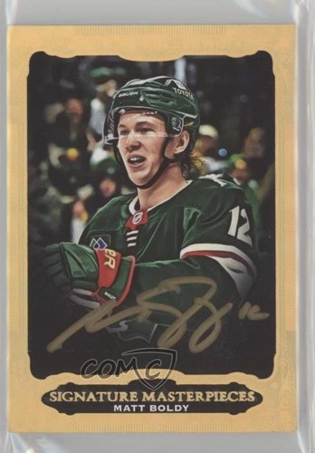 2022-23 Ultimate Collection Signature Masterpieces Matt Boldy Rookie ...