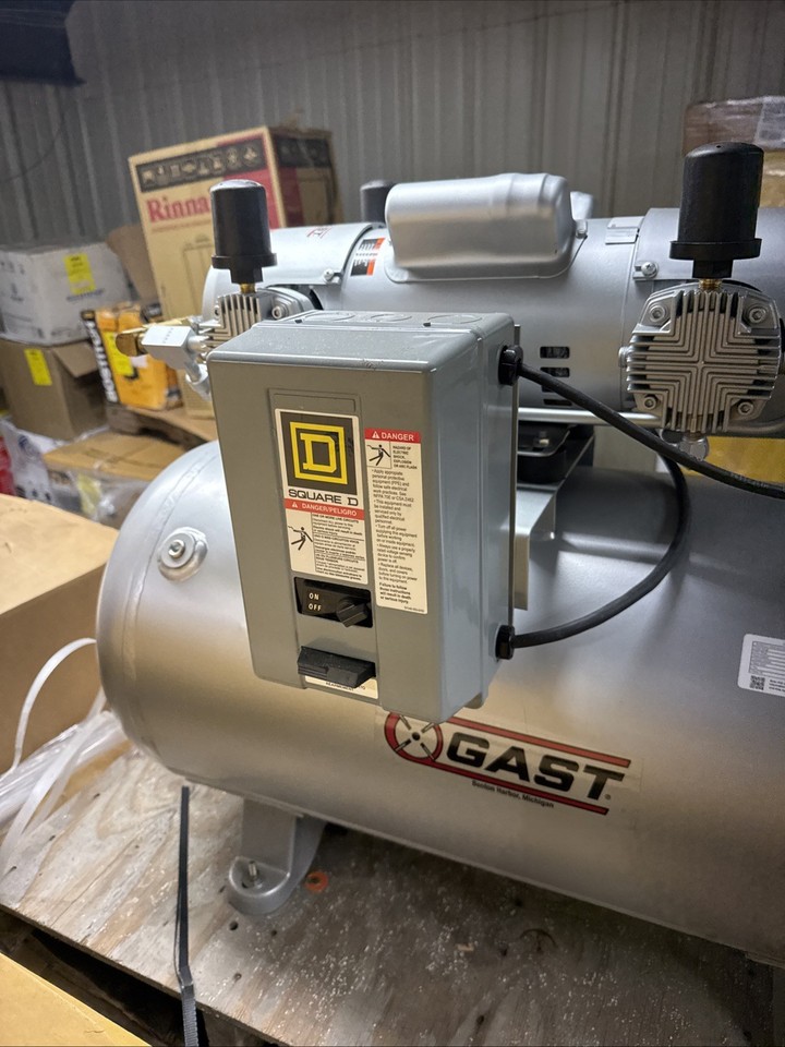 Gast ,Oil, Less Piston, Vacuum Pump, And Compressor | eBay